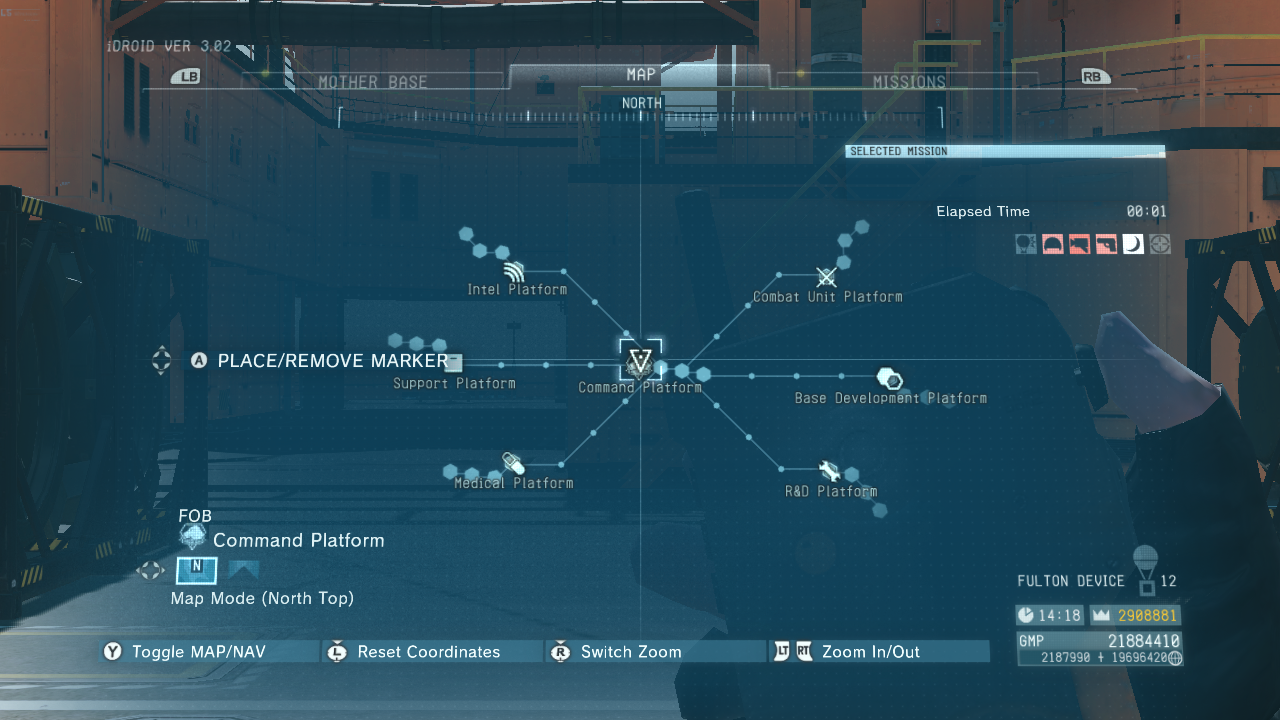 MotherBase Clusters | MGSV Modding Wiki